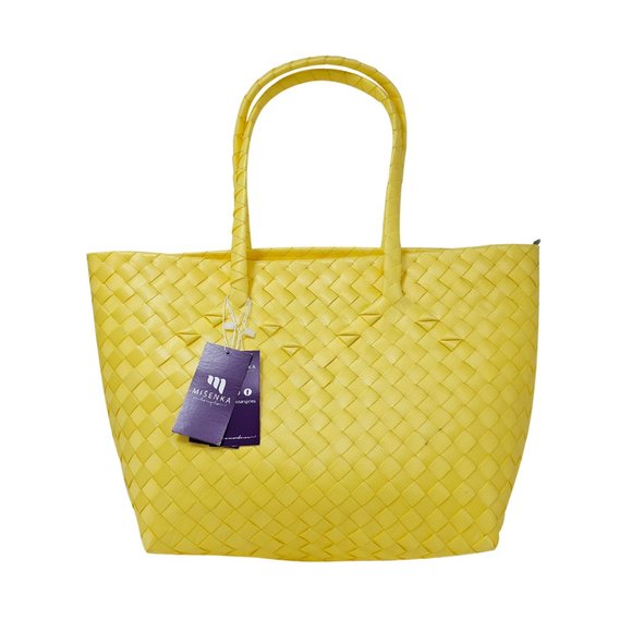 Misenka | Bags | Misenka Handicrafts Philippine Bayong Sunshine Yellow ...